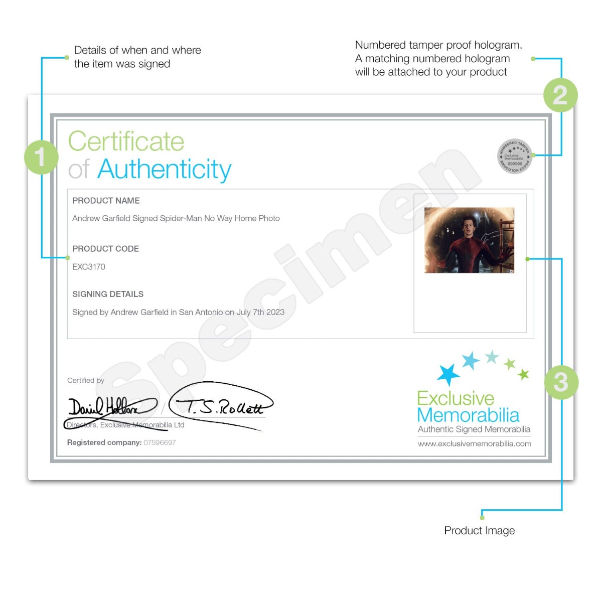 Signed Spider-Man Film Memorabilia | Exclusive Memorabilia