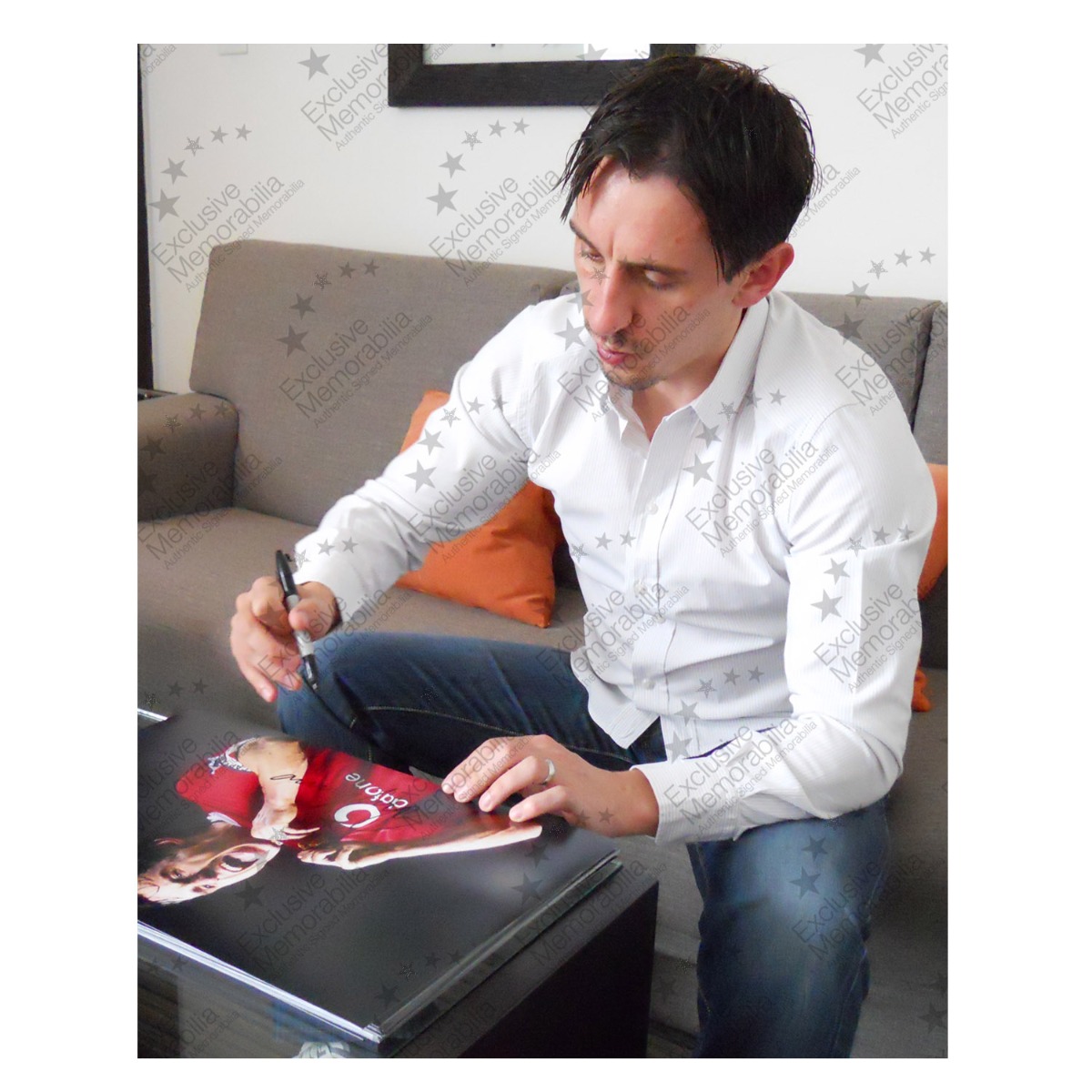 Signed Gary Neville Memorabilia | Exclusive Memorabilia