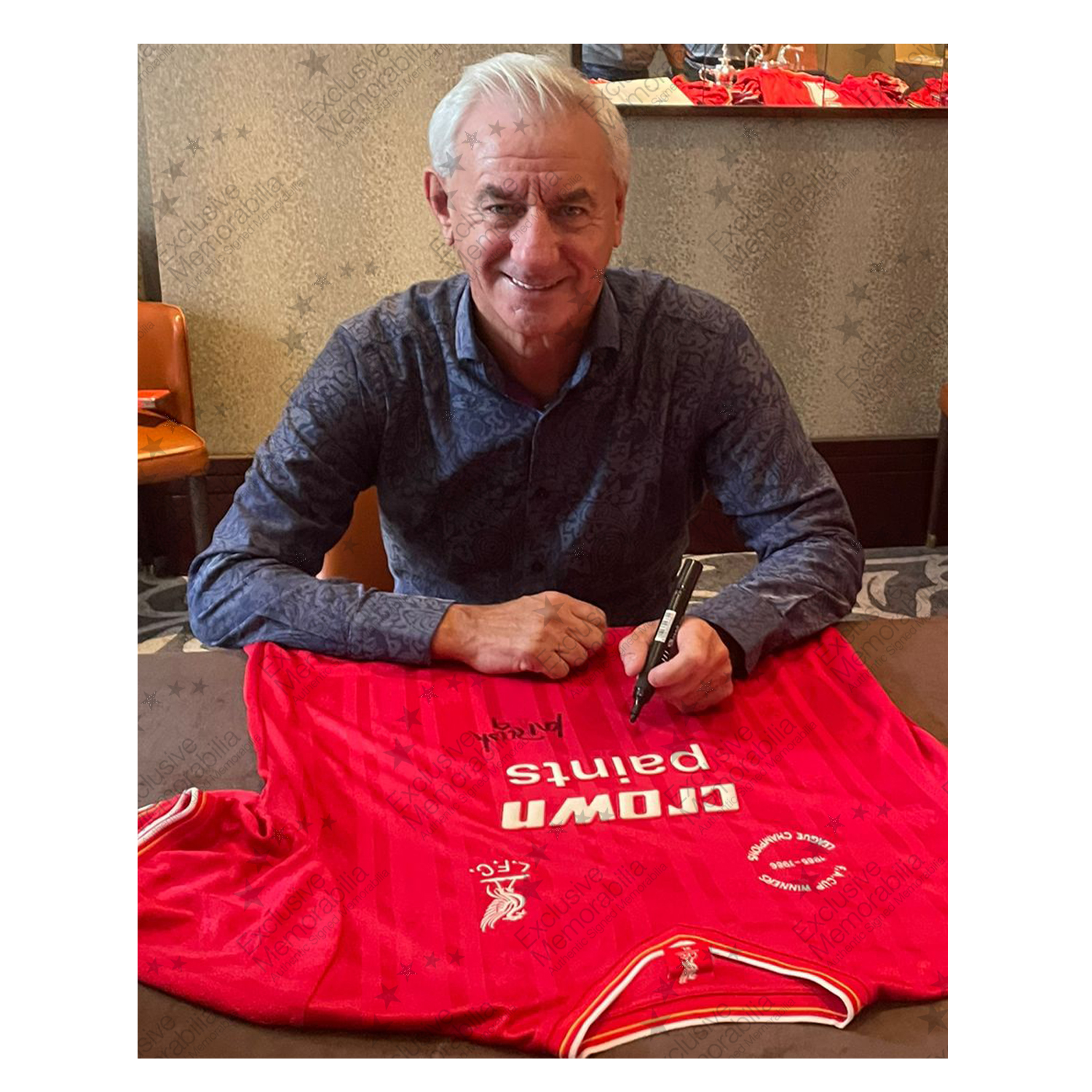 Signed Ian Rush Liverpool Shirts | Exclusive Memorabilia