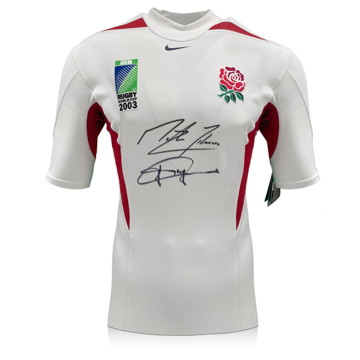 Martin Johnson & Jonny Wilkinson Signed Original 2003 Player Issue ...