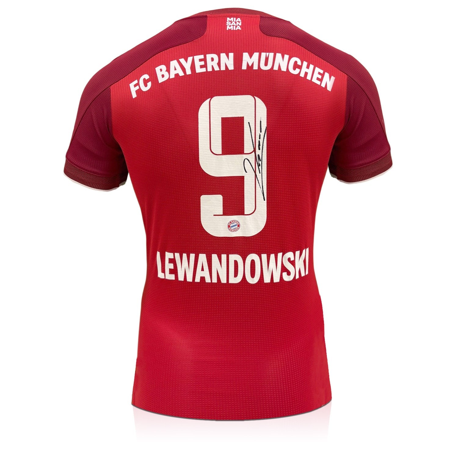 Robert Lewandowski Signed Original Player Issue Bayern Munich 2021-22 ...