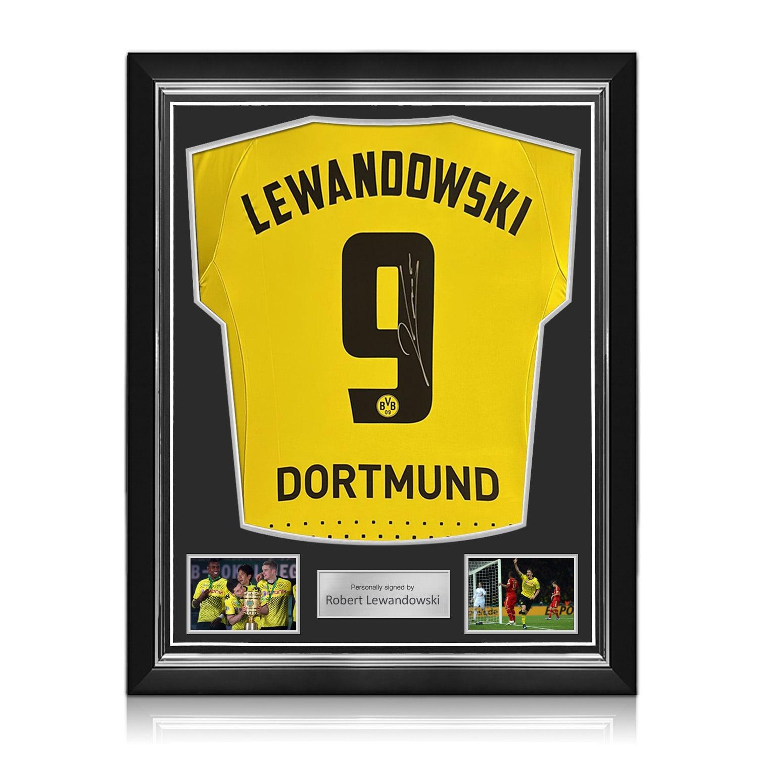 Robert Lewandowski Signed Original Borussia Dortmund 2011-12 Football ...