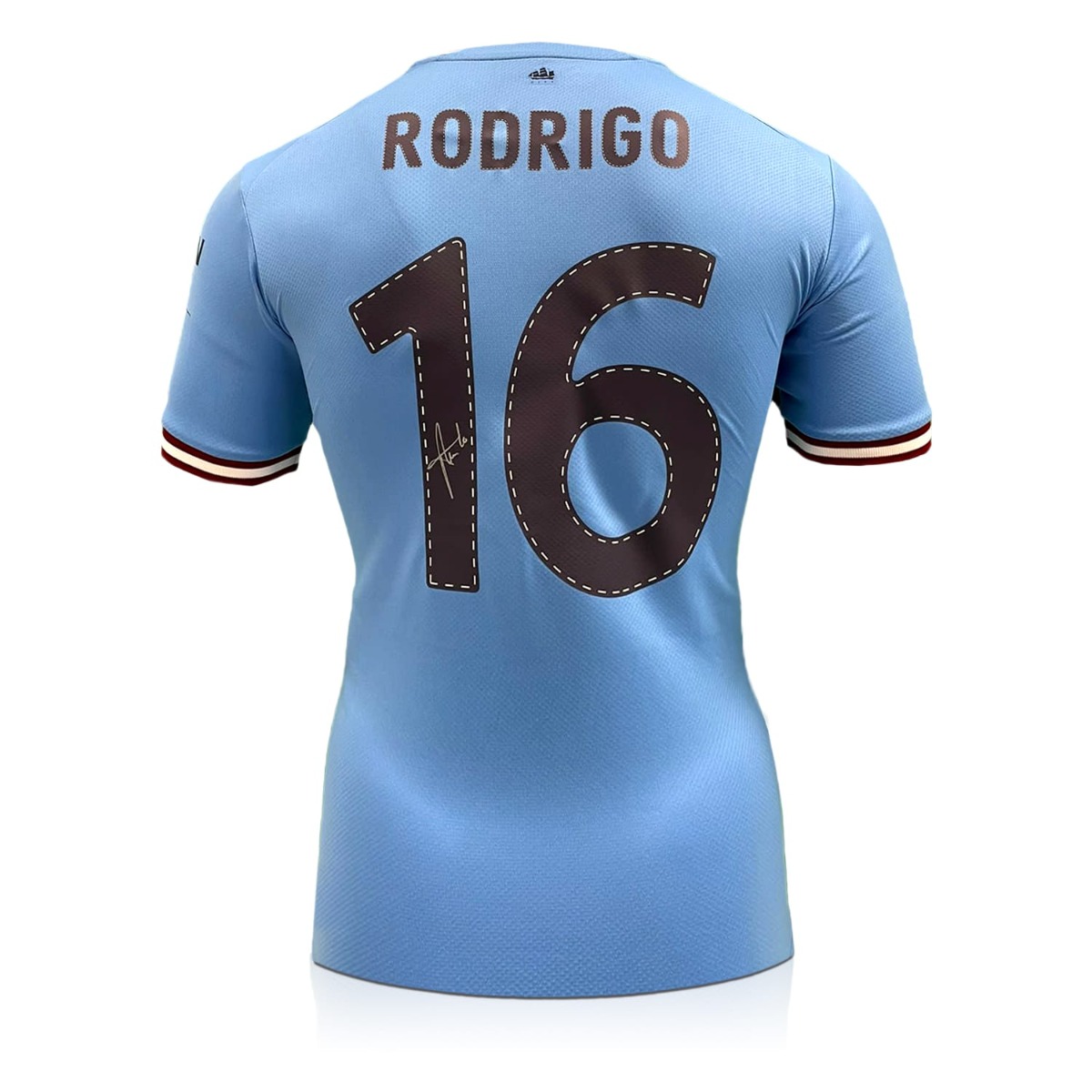 Rodri Signed Manchester City 2022-23 Football Shirt