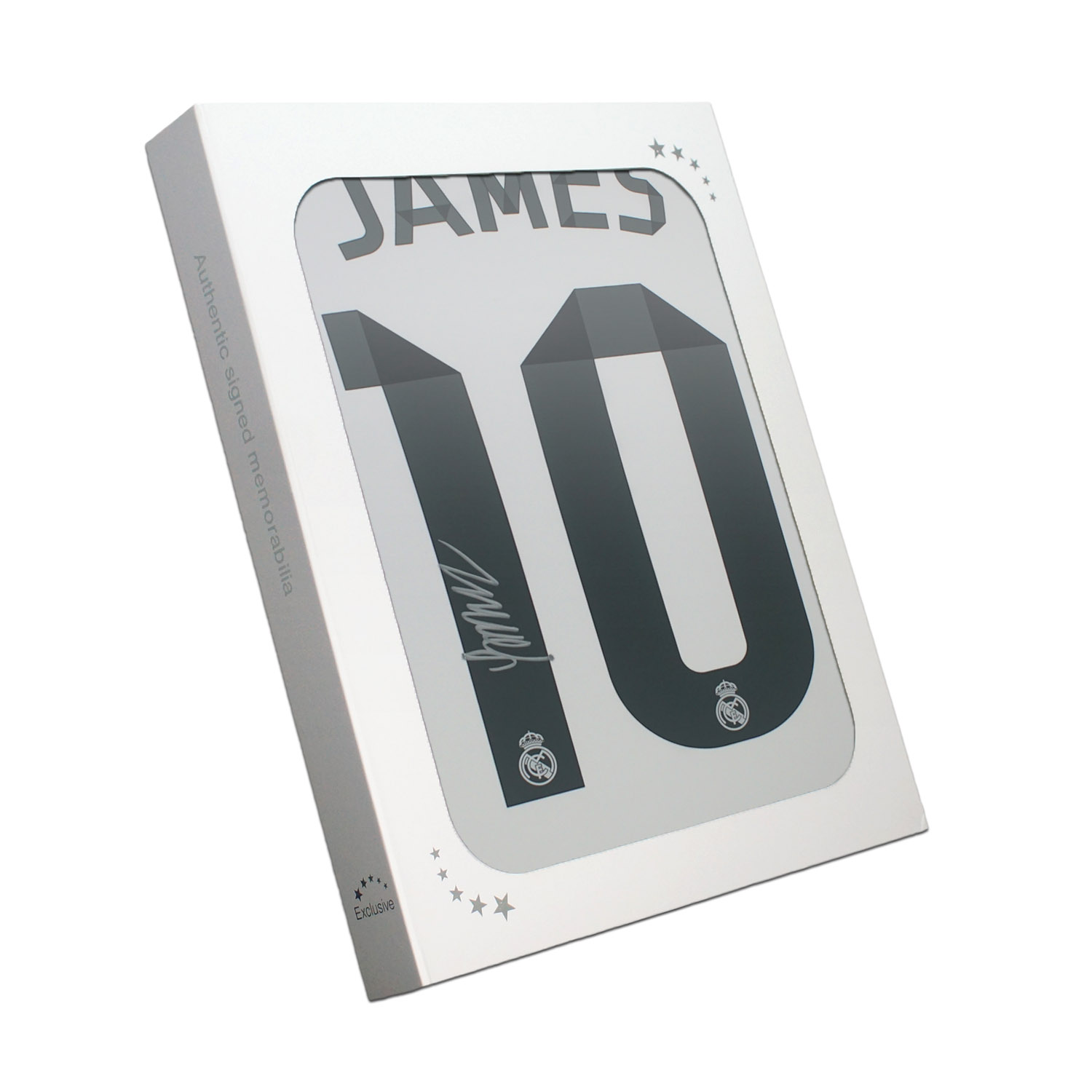 James Rodriguez Signed Real Madrid Shirt in Gift Box| Exclusive Memorabilia